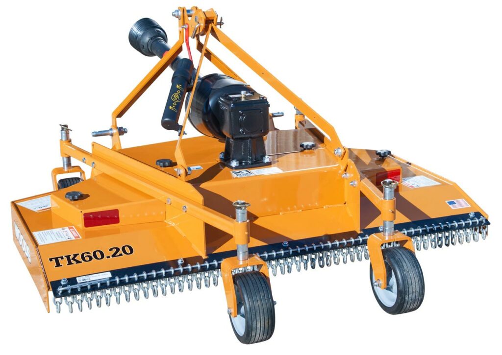 King Kutter Rear Discharge Finish Mower — W/ Double, 46% OFF