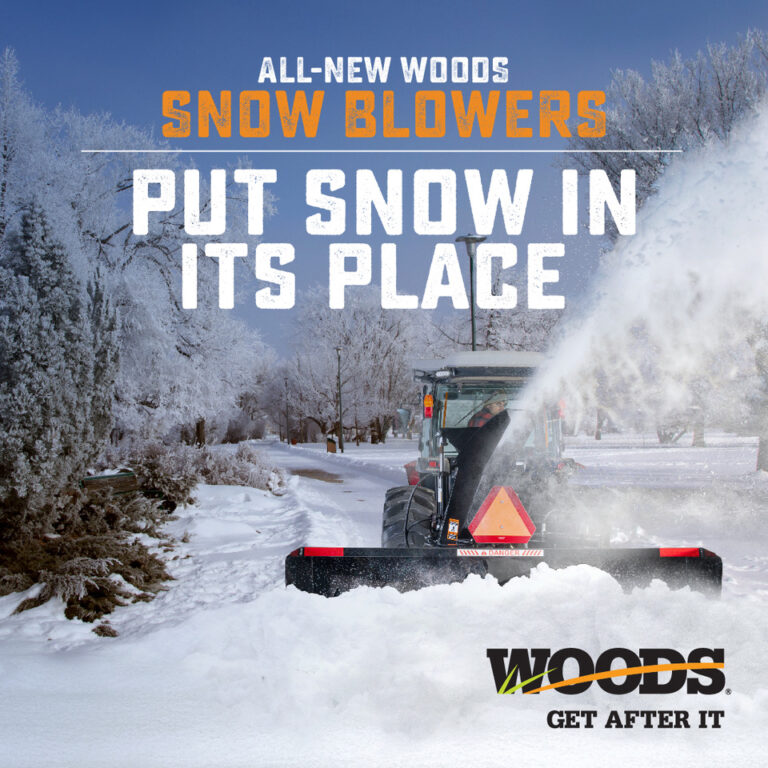 All-New Woods® Snow Blowers! - Woods Equipment