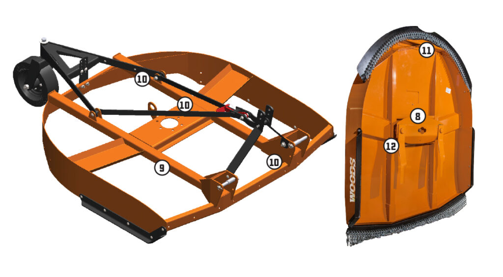 BB60.60 BrushBull Single-spindle - Woods Equipment