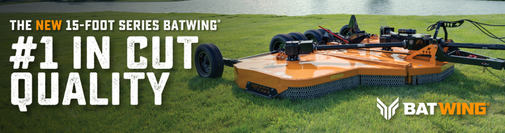 Batwing® Cutters. Flexwing Rotary Cutter by Woods Equipment