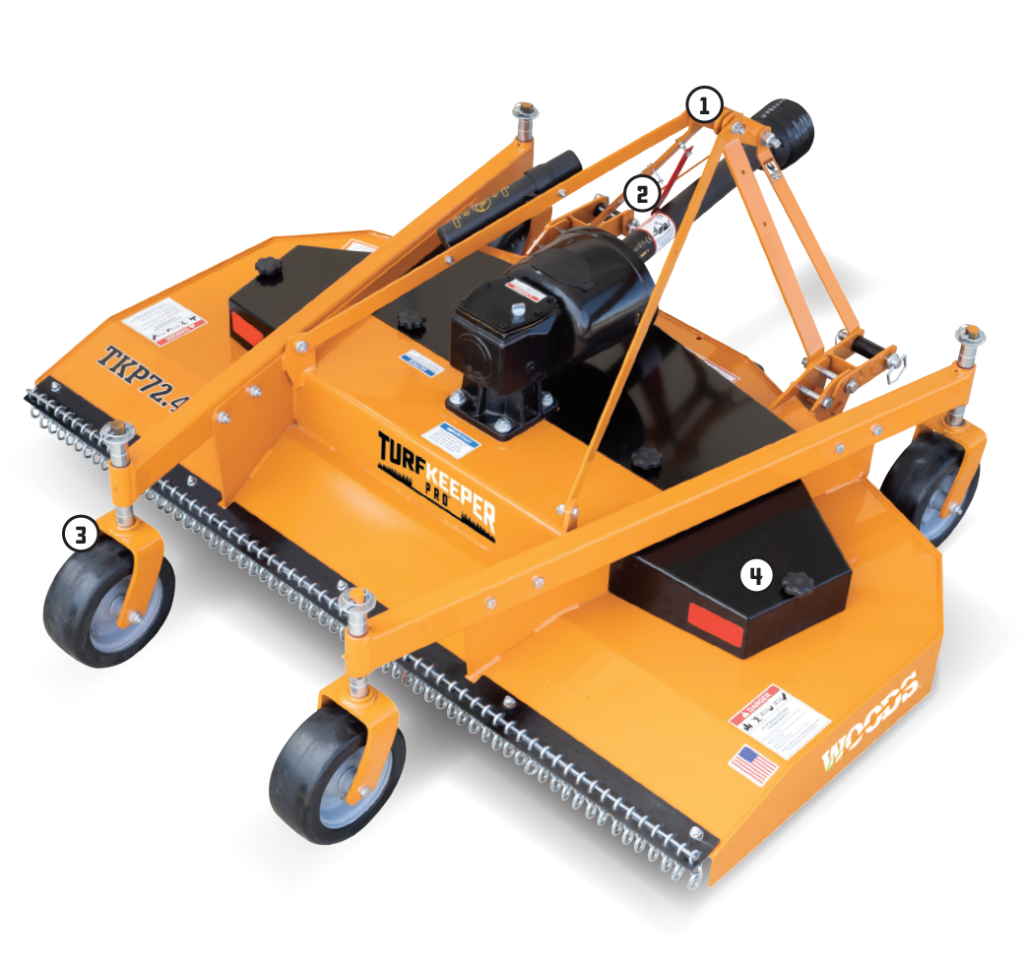 TK60.20 - TK Series Finish Mowers by Woods Equipment